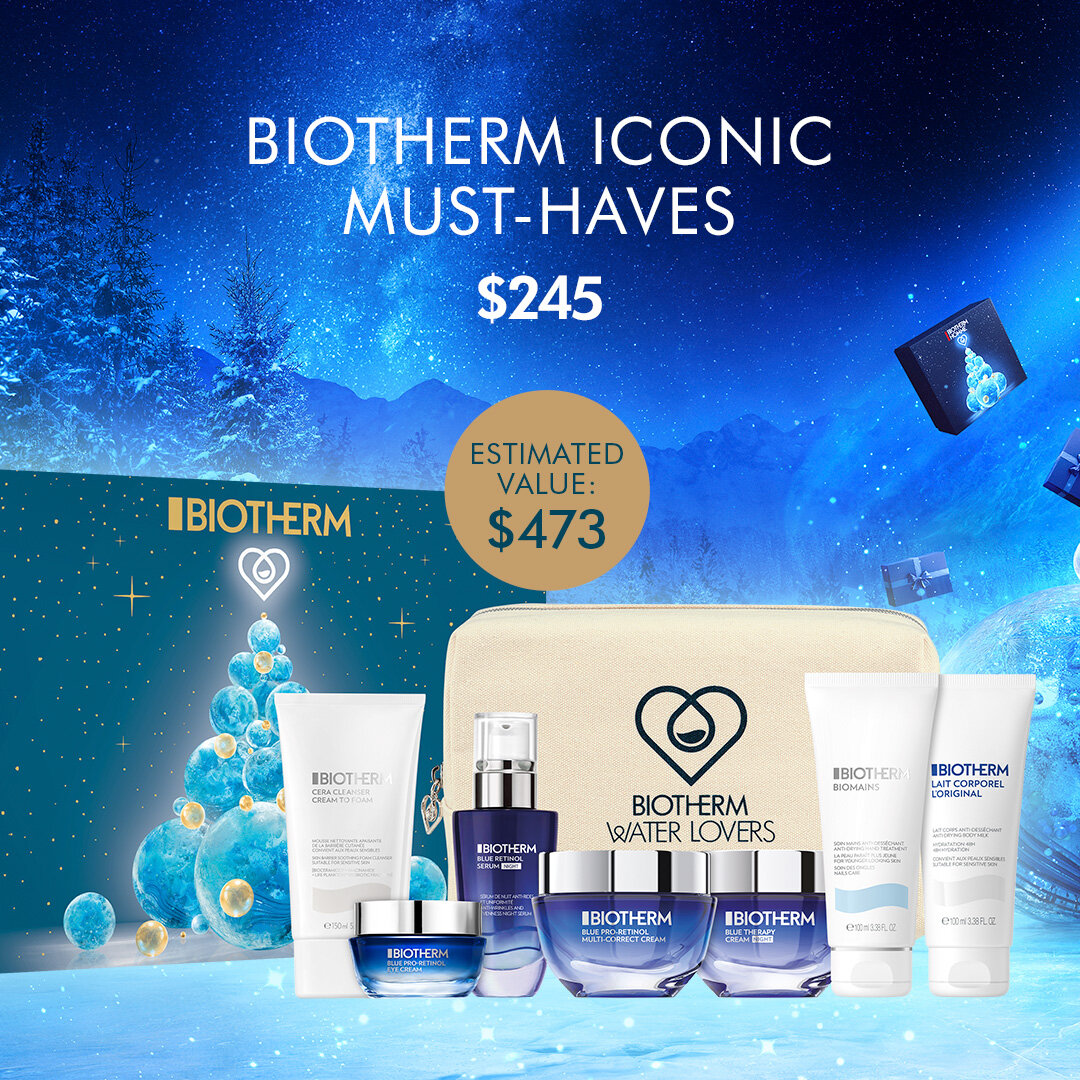 Find the Perfect Holiday Gift Set - Skincare - Biotherm CA