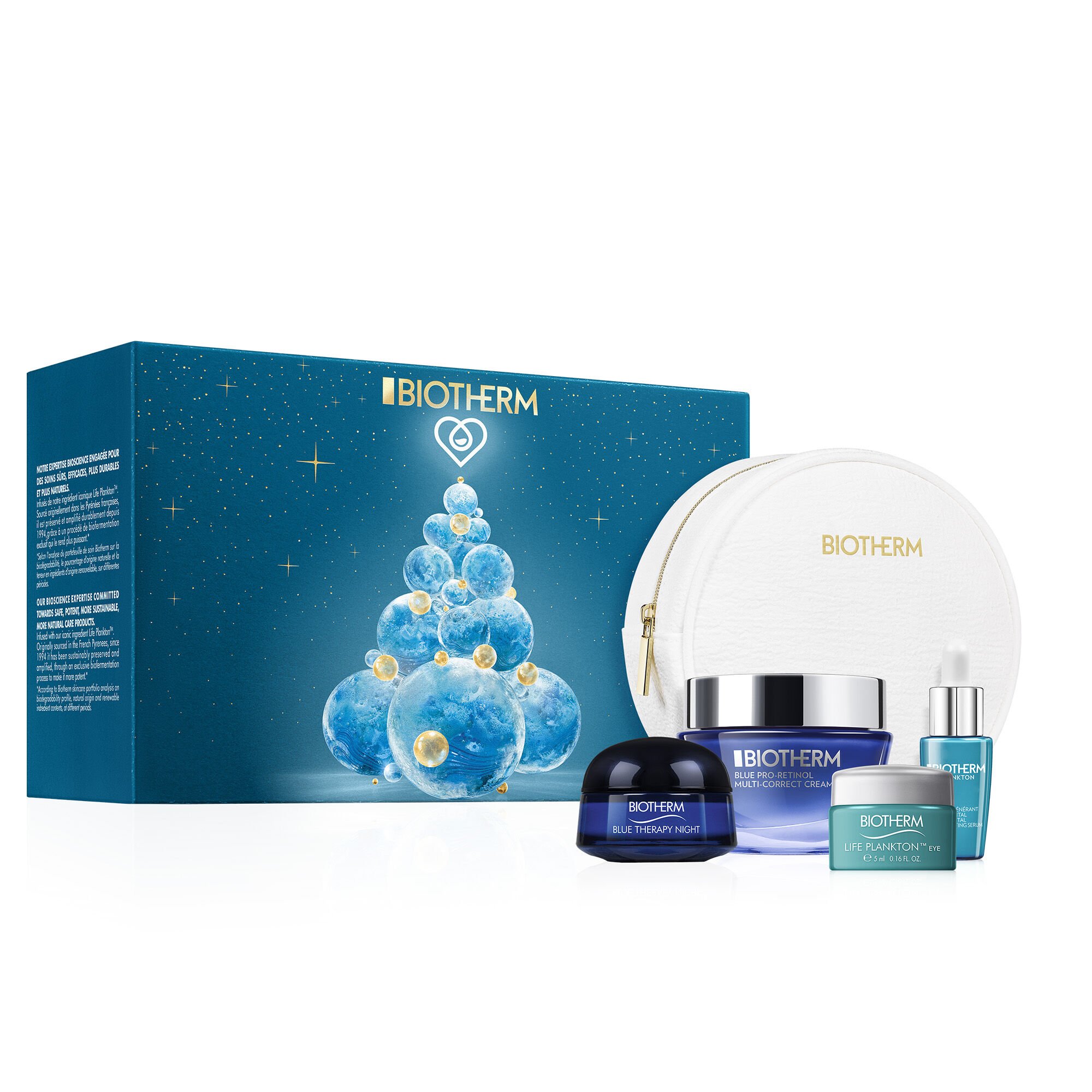 Blue Pro-Retinol Anti Aging Gift Set for Her Skin | Biotherm
