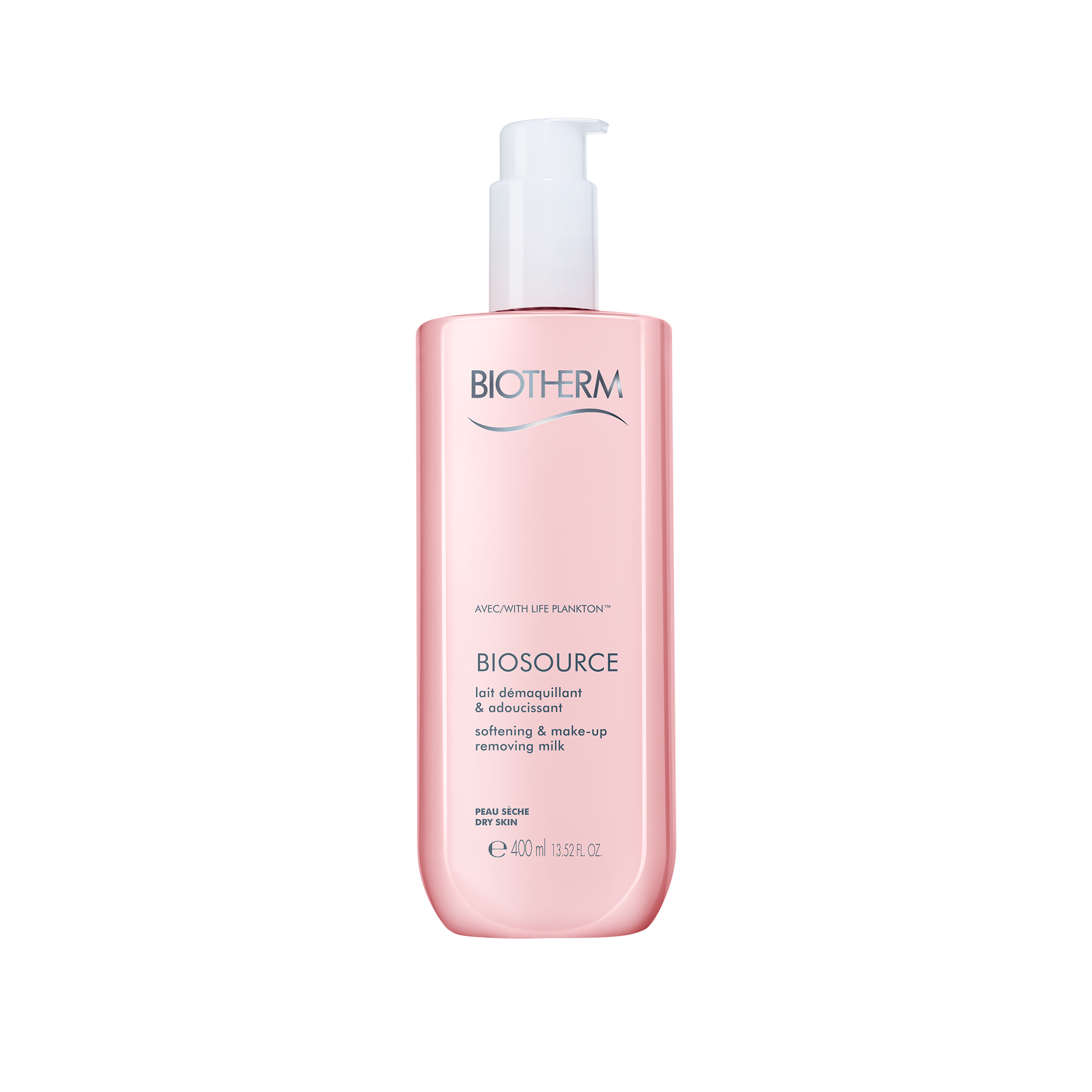 Biosource Lait Démaquillant adoucissant Peau Sèche | Biotherm