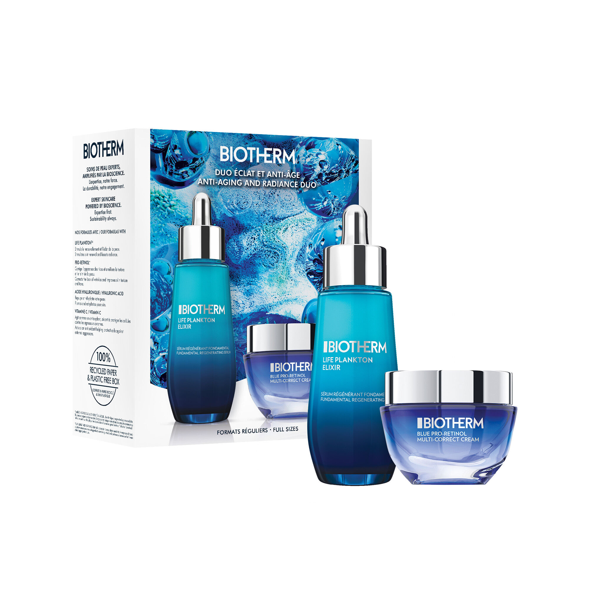 Coffret Anti Age Crème Blue Retinol Jour | Biotherm Canada